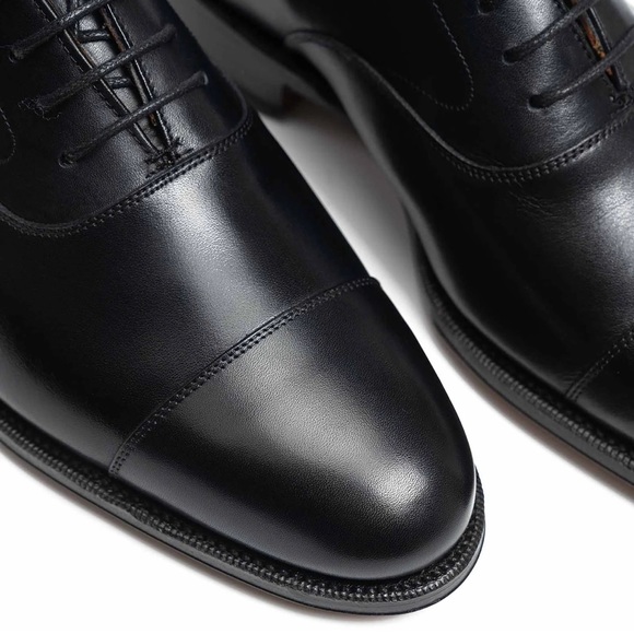 Meermin | Shoes | Meermin 1198 Black Calf French Boxcalf Cap Toe Oxford ...